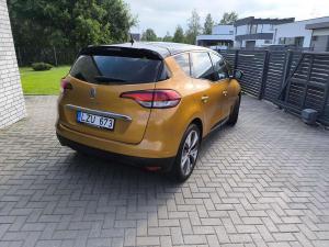 Orange Renault Scenic 2017 in Kaunas, with an engine capacity of 1.46 L and mileage of 163 thousand km for 9000 €, photo 7 on AUTOMOTO.COM.LV