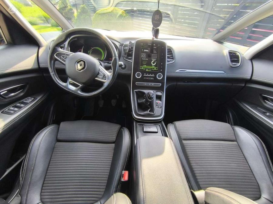 Orange Renault Scenic 2017 in Kaunas, with an engine capacity of 1.46 L and mileage of 163 thousand km for 9000 €, photo 15 on AUTOMOTO.COM.LV
