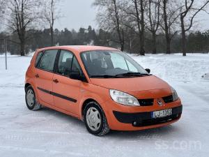 Oranžs Renault Scenic 2006 Rīga, ar dzinēja tilpumu 1.60 L un nobraukumu 306 tūkst. km par 1800 €, foto  vietnē AUTOMOTO.COM.LV