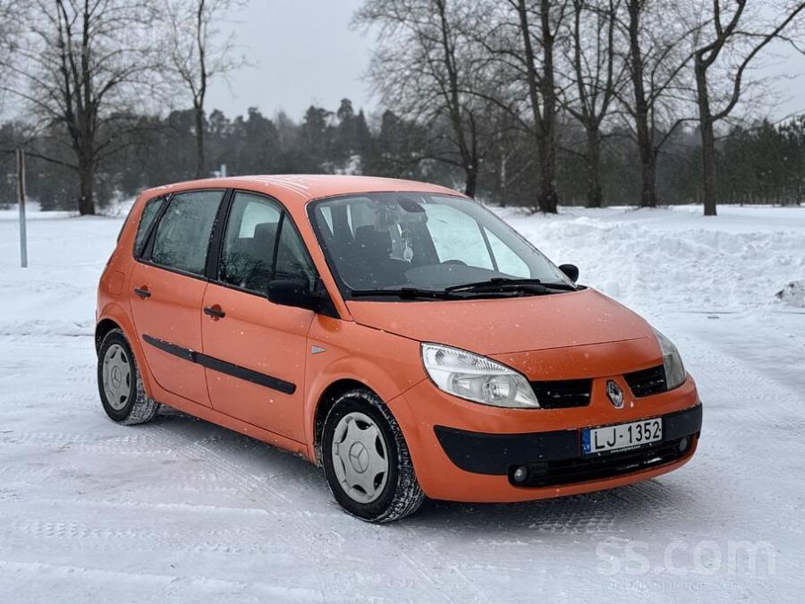 Oranžs Renault Scenic 2006 Rīga, ar dzinēja tilpumu 1.60 L un nobraukumu 306 tūkst. km par 1800 €, foto 1 vietnē AUTOMOTO.COM.LV