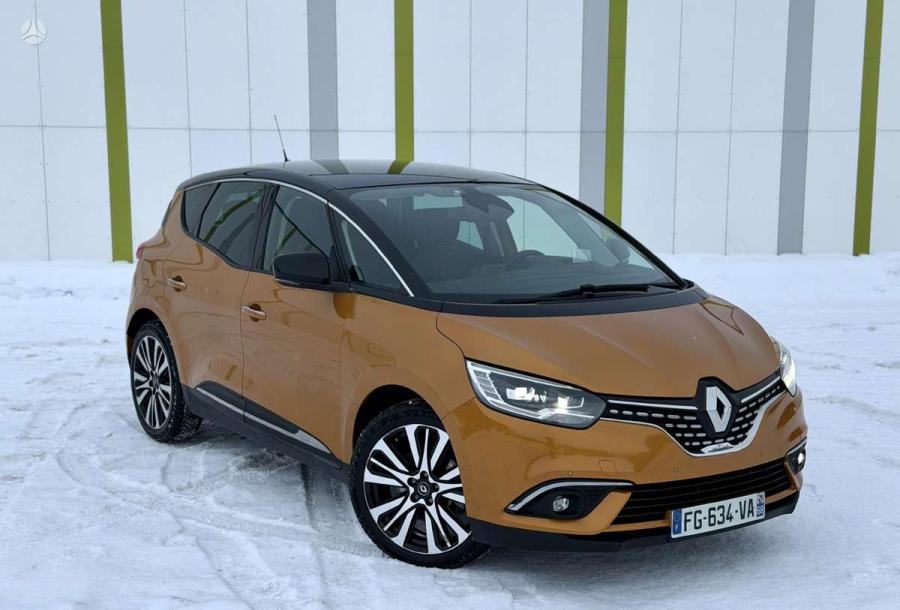 Orange Renault Scenic 2019 in Raseiniai, with an engine capacity of 1.80 L and mileage of 245 thousand km for 8800 €, photo 7 on AUTOMOTO.COM.LV