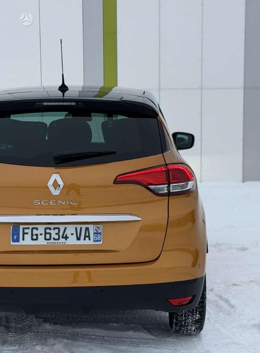 Orange Renault Scenic 2019 in Raseiniai, with an engine capacity of 1.80 L and mileage of 245 thousand km for 8800 €, photo 18 on AUTOMOTO.COM.LV