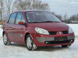 Sarkans Renault Scenic 2004 Grobiņa, ar dzinēja tilpumu 1.60 L un nobraukumu 90 tūkst. km par 2500 €, foto 5 vietnē AUTOMOTO.COM.LV