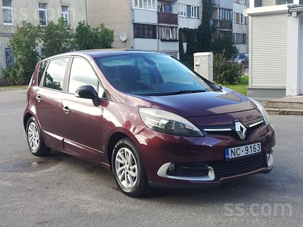 Рено Сценик 2015 в Рига на AUTOMOTO.COM.LV Красный Рено Сценик 2015 в Рига, объемом двигателя 1.50 л и пробегом 0 тыс. км за 3900 €, фото 4 на AUTOMOTO.COM.LV