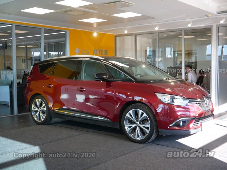 Sarkans Renault Scenic 2018 Tallina, ar dzinēja tilpumu 1.46 L un nobraukumu 127 tūkst. km par 10990 €, foto 1 vietnē AUTOMOTO.COM.LV
