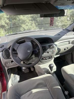Sarkans Renault Scenic 2002 Viļņa, ar dzinēja tilpumu 1.60 L un nobraukumu 0 tūkst. km par 1550 €, foto 6 vietnē AUTOMOTO.COM.LV