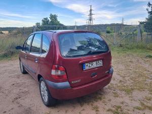 Red Renault Scenic 2002 in Kaunas, with an engine capacity of 1.87 L and mileage of 273 thousand km for 600 €, photo 5 on AUTOMOTO.COM.LV