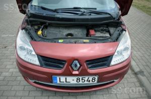 Sarkans Renault Scenic 2008 Jūrmala, ar dzinēja tilpumu 1.90 L un nobraukumu 385 tūkst. km par 1350 €, foto 8 vietnē AUTOMOTO.COM.LV