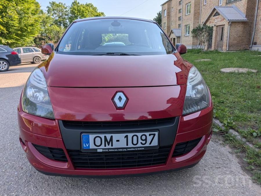 Red Renault Scenic 2010 in Saldus, with an engine capacity of 1.50 L and mileage of 325 thousand km for 3500 €, photo 3 on AUTOMOTO.COM.LV