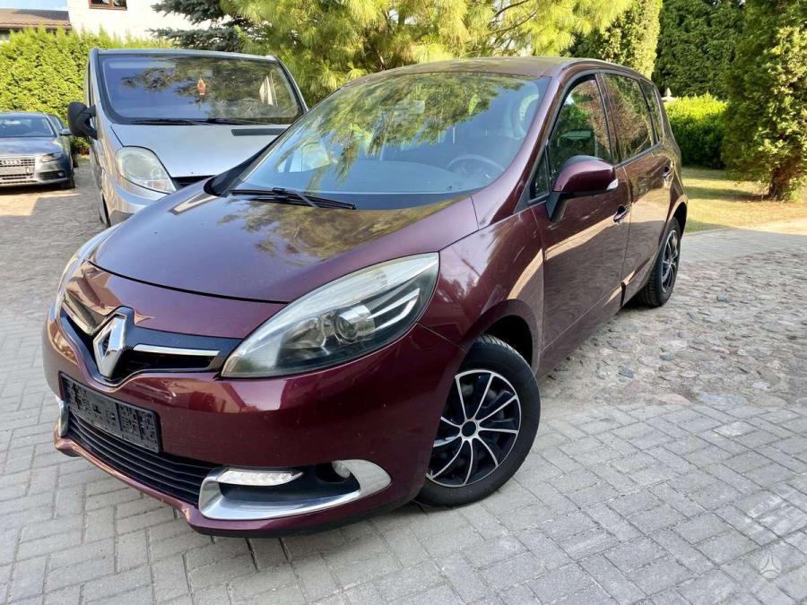 Sarkans Renault Scenic 2012 Šauļi, ar dzinēja tilpumu 1.46 L un nobraukumu 300 tūkst. km par 2650 €, foto 4 vietnē AUTOMOTO.COM.LV