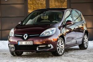 Sarkans Renault Scenic 2013 Jelgava, ar dzinēja tilpumu 1.60 L un nobraukumu 212 tūkst. km par 5790 €, foto  vietnē AUTOMOTO.COM.LV