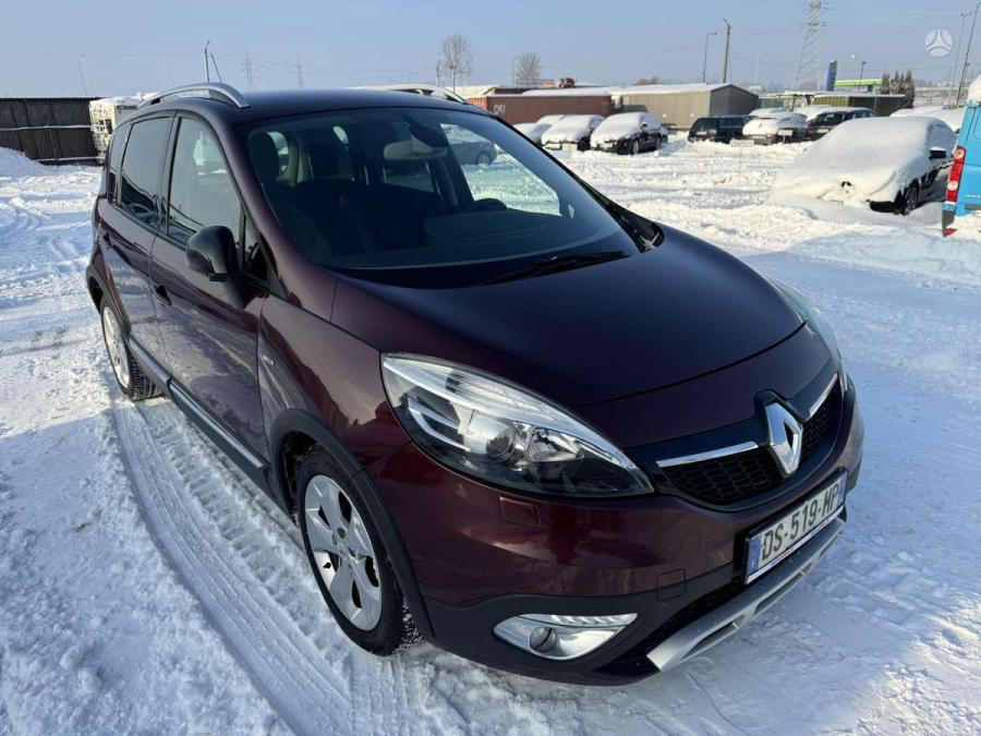 Red Renault Scenic 2015 in Kaunas, with an engine capacity of 1.50 L and mileage of 158 thousand km for 5599 €, photo 10 on AUTOMOTO.COM.LV
