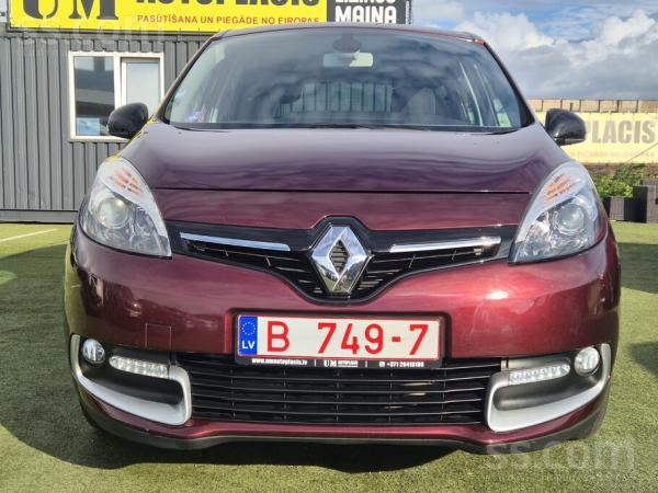 Sarkans Renault Scenic 2015 Liepāja, ar dzinēja tilpumu 1.20 L un nobraukumu 139 tūkst. km par 5400 €, foto 2 vietnē AUTOMOTO.COM.LV