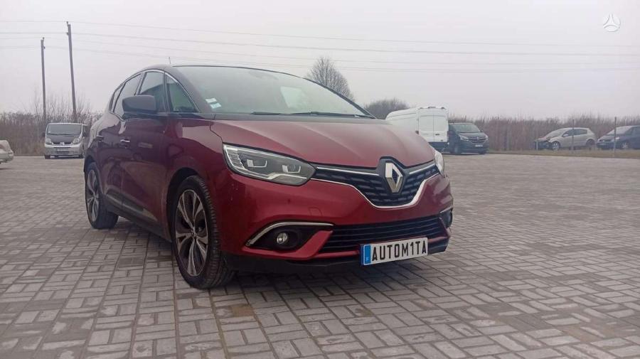Red Renault Scenic 2016 in Taurage, with an engine capacity of 1.60 L and mileage of 156 thousand km for 7700 €, photo 1 on AUTOMOTO.COM.LV