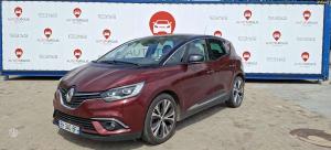 Sarkans Renault Scenic 2016 Tauragė, ar dzinēja tilpumu 1.50 L un nobraukumu 299 tūkst. km par 6200 €, foto  vietnē AUTOMOTO.COM.LV