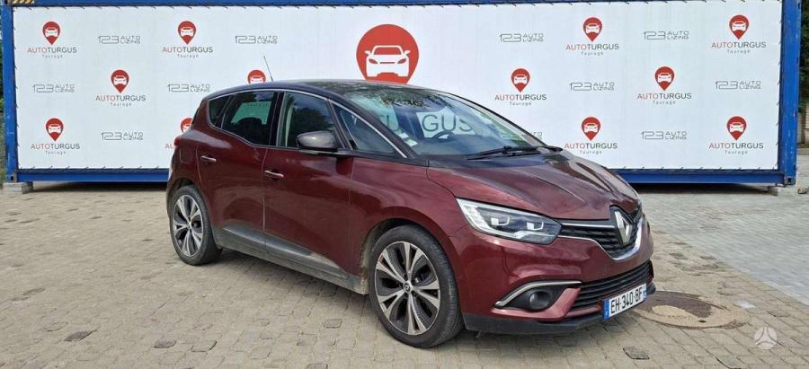 Sarkans Renault Scenic 2016 Tauragė, ar dzinēja tilpumu 1.50 L un nobraukumu 299 tūkst. km par 6200 €, foto 3 vietnē AUTOMOTO.COM.LV