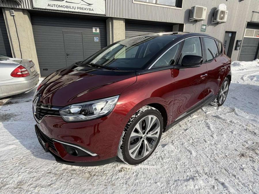Red Renault Scenic 2017 in Siauliai, with an engine capacity of 1.20 L and mileage of 186 thousand km for 5700 €, photo 1 on AUTOMOTO.COM.LV