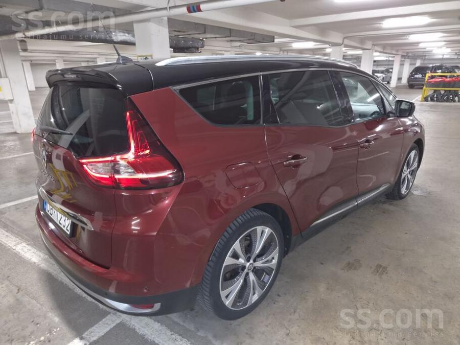Red Renault Scenic 2017 in Saldus, with an engine capacity of 1.60 L and mileage of 222 thousand km for 10000 €, photo 6 on AUTOMOTO.COM.LV