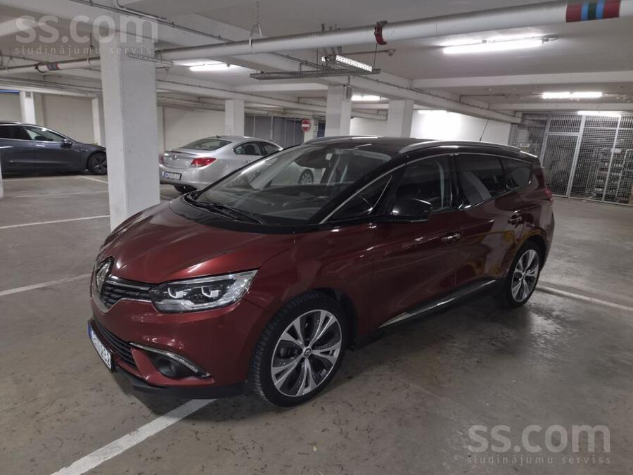 Red Renault Scenic 2017 in Saldus, with an engine capacity of 1.60 L and mileage of 222 thousand km for 10000 €, photo 8 on AUTOMOTO.COM.LV