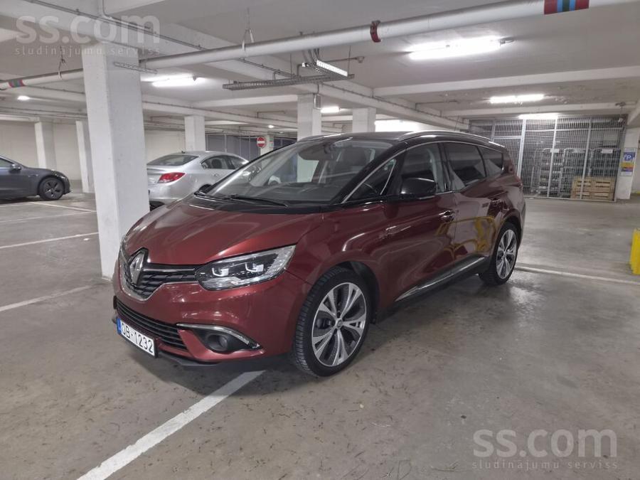 Red Renault Scenic 2017 in Saldus, with an engine capacity of 1.60 L and mileage of 222 thousand km for 10000 €, photo 10 on AUTOMOTO.COM.LV