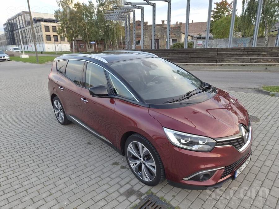 Red Renault Scenic 2017 in Saldus, with an engine capacity of 1.60 L and mileage of 222 thousand km for 10000 €, photo 13 on AUTOMOTO.COM.LV