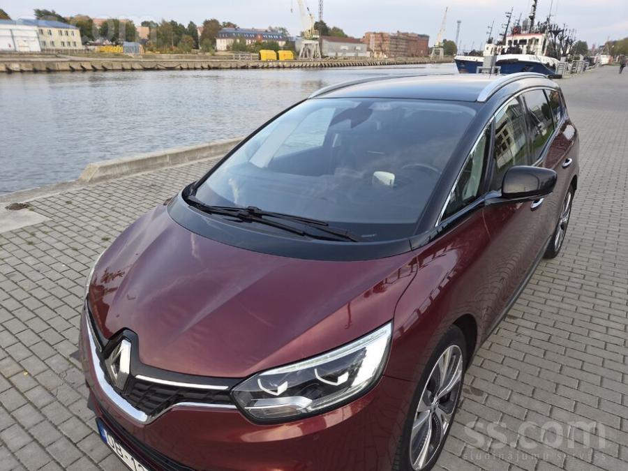 Red Renault Scenic 2017 in Saldus, with an engine capacity of 1.60 L and mileage of 222 thousand km for 10000 €, photo 14 on AUTOMOTO.COM.LV
