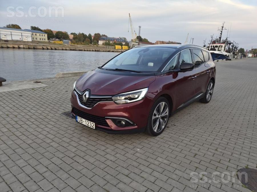 Red Renault Scenic 2017 in Saldus, with an engine capacity of 1.60 L and mileage of 222 thousand km for 10000 €, photo 22 on AUTOMOTO.COM.LV