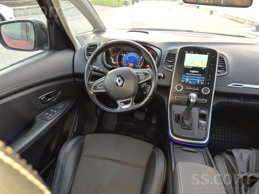 Red Renault Scenic 2017 in Saldus, with an engine capacity of 1.60 L and mileage of 222 thousand km for 10000 €, photo 24 on AUTOMOTO.COM.LV