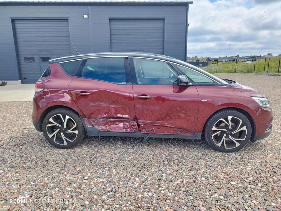 Red Renault Scenic 2019 in Klaipeda, with an engine capacity of 1.33 L and mileage of 111 thousand km for 7500 €, photo 10 on AUTOMOTO.COM.LV