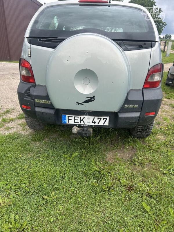 Renault Scenic RX4 2001 Prienai, ar dzinēja tilpumu 1.90 L un nobraukumu 278 tūkst. km par 750 €, foto 3 vietnē AUTOMOTO.COM.LV
