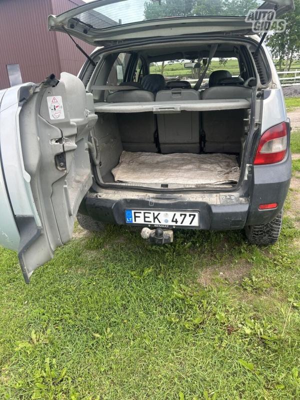 Renault Scenic RX4 2001 Prienai, ar dzinēja tilpumu 1.90 L un nobraukumu 278 tūkst. km par 750 €, foto 4 vietnē AUTOMOTO.COM.LV