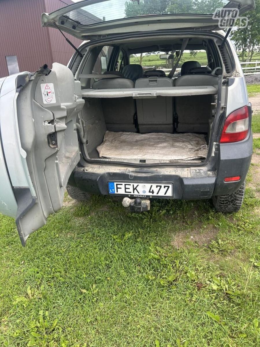 Renault Scenic RX4 2001 Prienai, ar dzinēja tilpumu 1.90 L un nobraukumu 278 tūkst. km par 750 €, foto 5 vietnē AUTOMOTO.COM.LV
