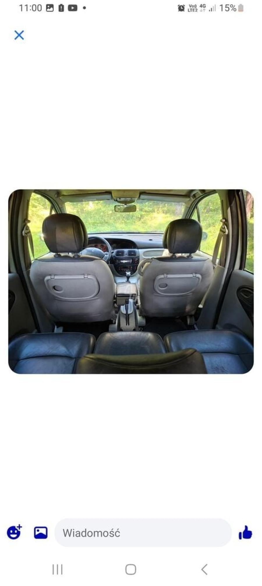 Renault Scenic RX4 2001 in Vilnius, with an engine capacity of 1.90 L and mileage of 256 thousand km for 1990 €, photo 4 on AUTOMOTO.COM.LV