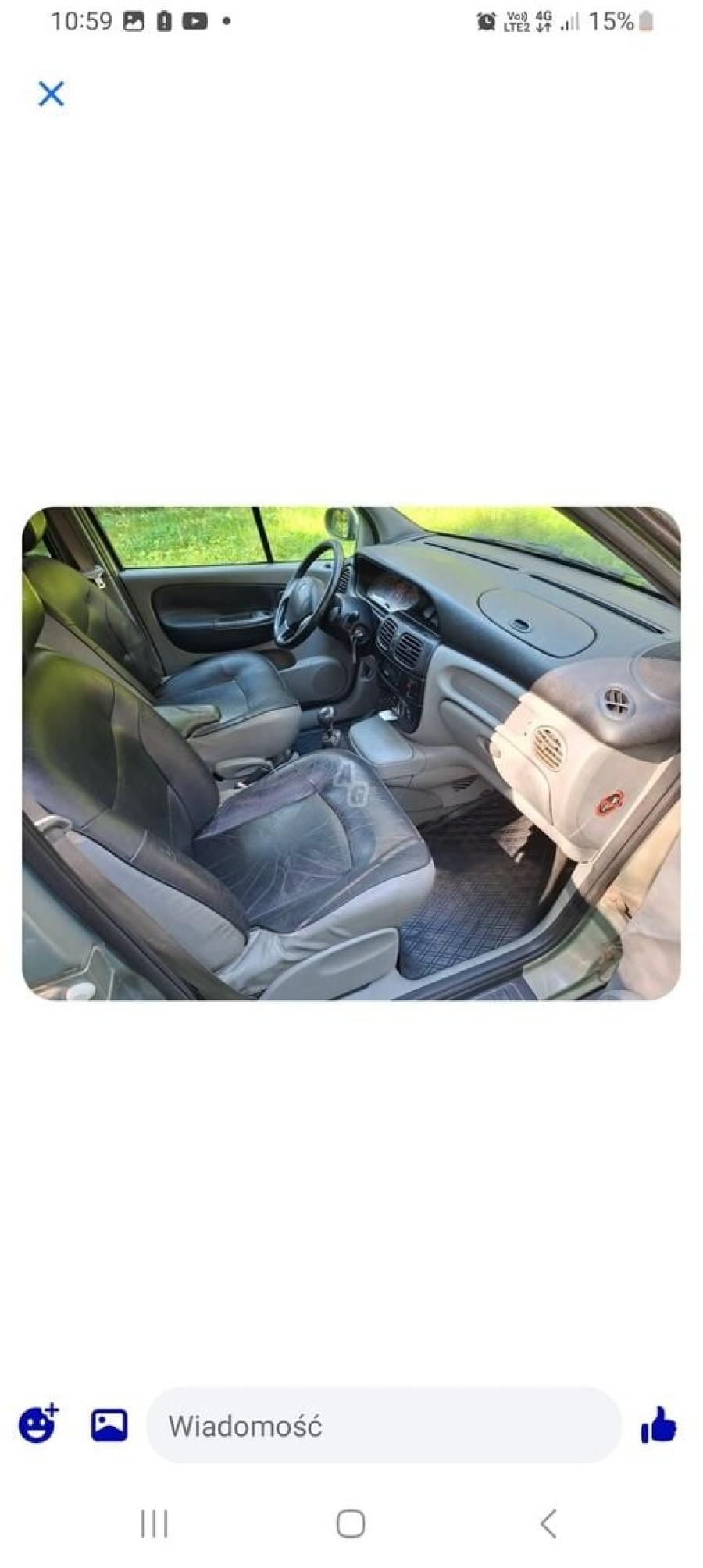 Renault Scenic RX4 2001 in Vilnius, with an engine capacity of 1.90 L and mileage of 256 thousand km for 1990 €, photo 5 on AUTOMOTO.COM.LV
