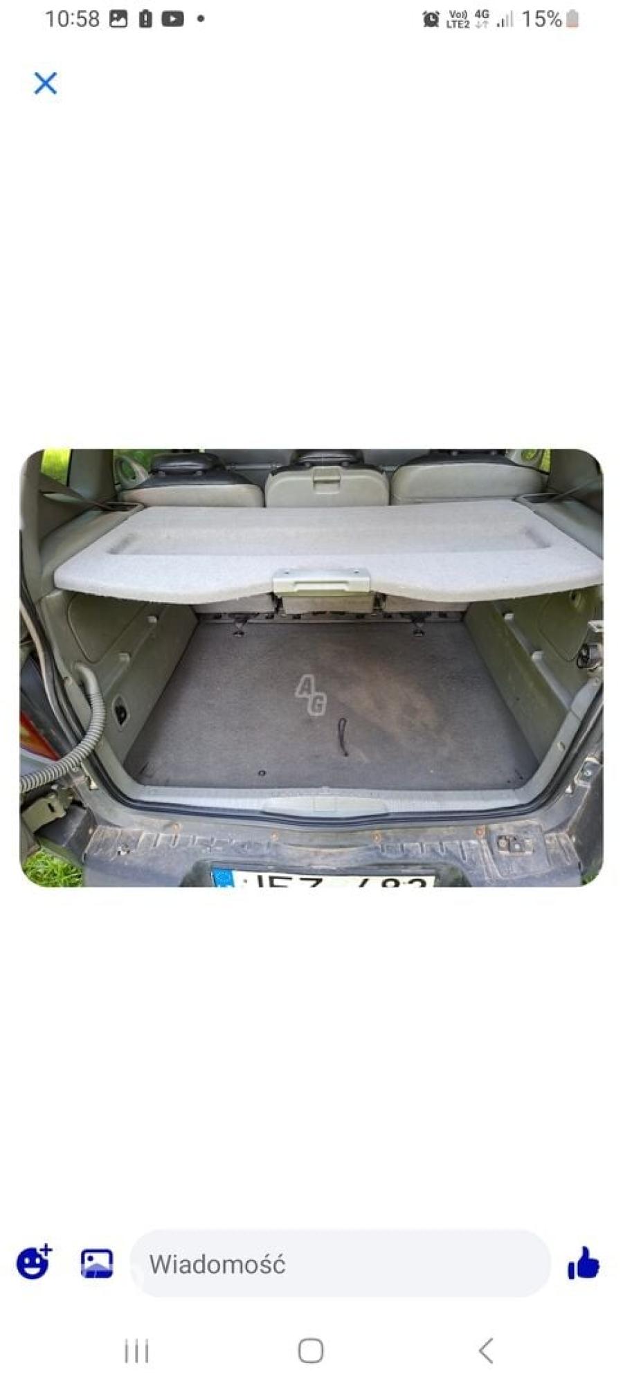 Renault Scenic RX4 2001 in Vilnius, with an engine capacity of 1.90 L and mileage of 256 thousand km for 1990 €, photo 11 on AUTOMOTO.COM.LV