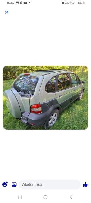 Renault Scenic RX4 2001 in Vilnius, with an engine capacity of 1.90 L and mileage of 256 thousand km for 1990 €, photo 17 on AUTOMOTO.COM.LV
