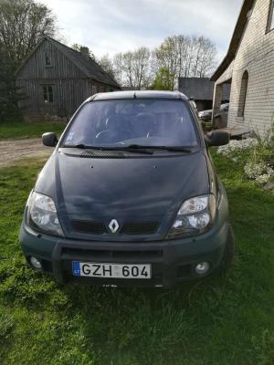 Green Renault Scenic RX4 2001 in Silale, with an engine capacity of 1.90 L and mileage of 283 thousand km for 800 €, photo  on AUTOMOTO.COM.LV