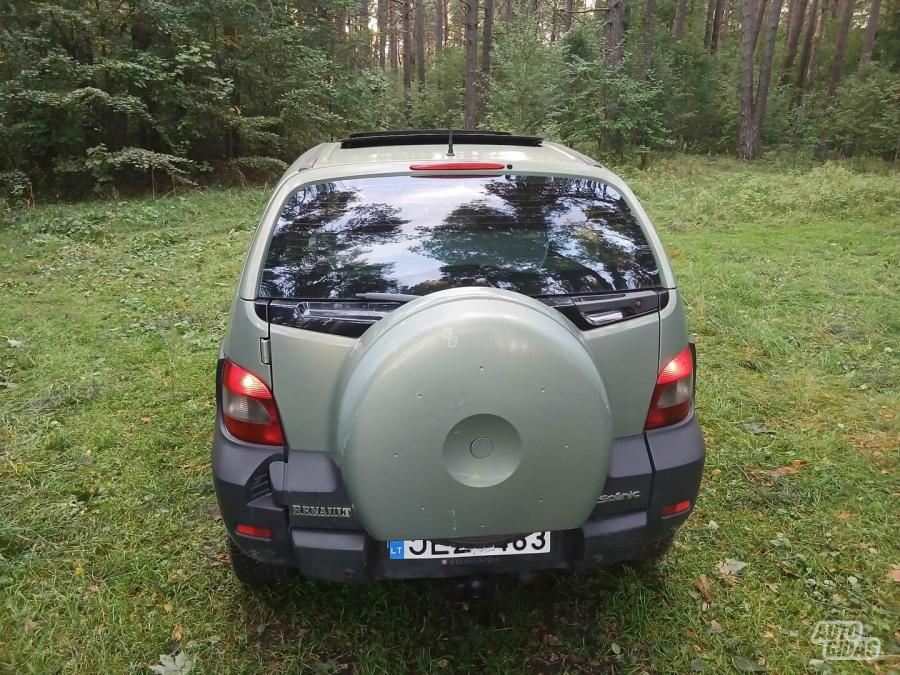 Зеленый Рено Scenic RX4 2001 в Вильнюс, объемом двигателя 1.90 л и пробегом 256 тыс. км за 1950 €, фото 8 на AUTOMOTO.COM.LV