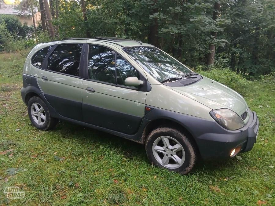 Зеленый Рено Scenic RX4 2001 в Вильнюс, объемом двигателя 1.90 л и пробегом 256 тыс. км за 1950 €, фото 12 на AUTOMOTO.COM.LV