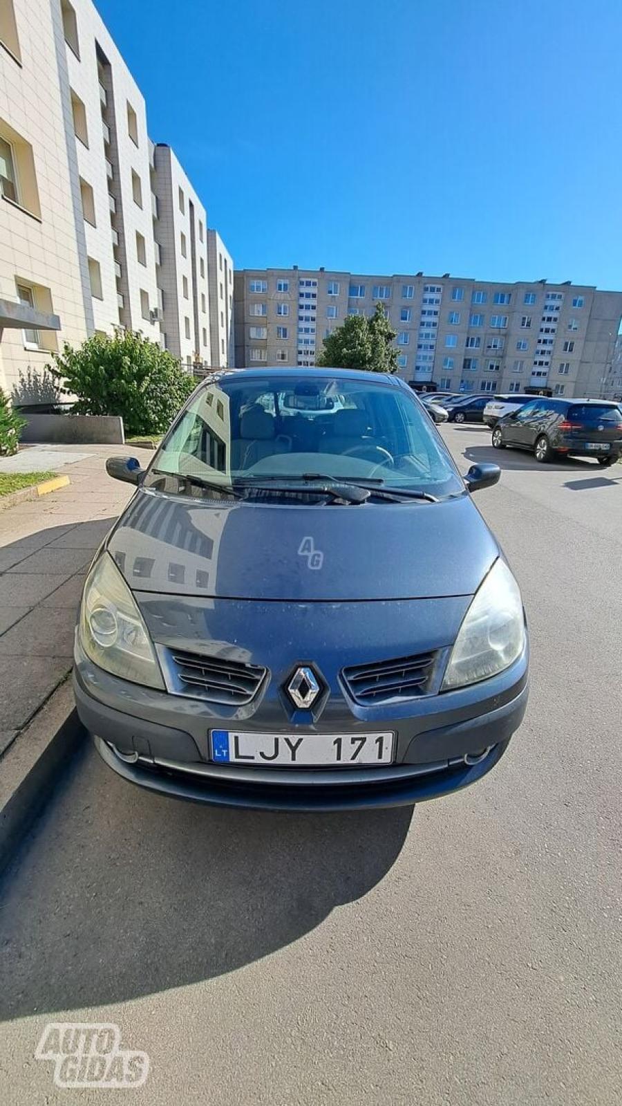 Renault Scenic 2008 in Taurage, with an engine capacity of 1.90 L and mileage of 350 thousand km for 1200 €, photo 6 on AUTOMOTO.COM.LV