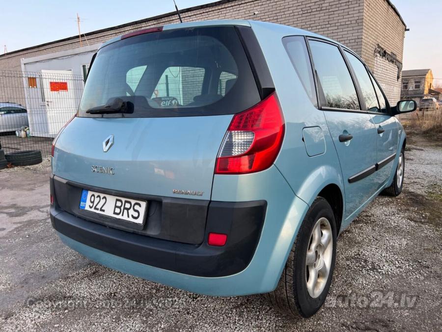 Renault Scenic 2007 in Narva, with an engine capacity of 1.50 L and mileage of 57 thousand km for 1499 €, photo 4 on AUTOMOTO.COM.LV
