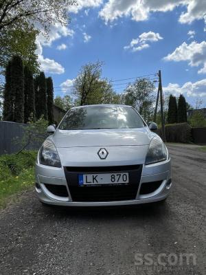 Renault Scenic 2010 Rīga, ar dzinēja tilpumu 1.90 L un nobraukumu 307 tūkst. km par 3200 €, foto 4 vietnē AUTOMOTO.COM.LV