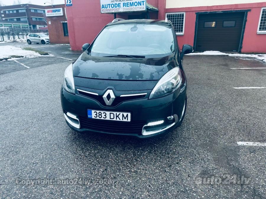 Renault Scenic 2014 Tallina, ar dzinēja tilpumu 1.60 L un nobraukumu 290 tūkst. km par 4800 €, foto 1 vietnē AUTOMOTO.COM.LV