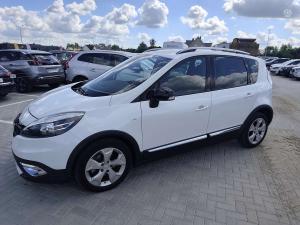 White Renault Scenic 2015 in Taurage, with an engine capacity of 1.46 L and mileage of 247 thousand km for 4500 €, photo  on AUTOMOTO.COM.LV