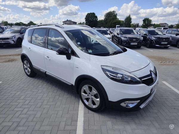 White Renault Scenic 2015 in Taurage, with an engine capacity of 1.46 L and mileage of 247 thousand km for 4500 €, photo 2 on AUTOMOTO.COM.LV