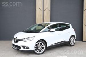 Balts Renault Scenic 2017 Rīga, ar dzinēja tilpumu 1.60 L un nobraukumu 166 tūkst. km par 6900 €, foto  vietnē AUTOMOTO.COM.LV