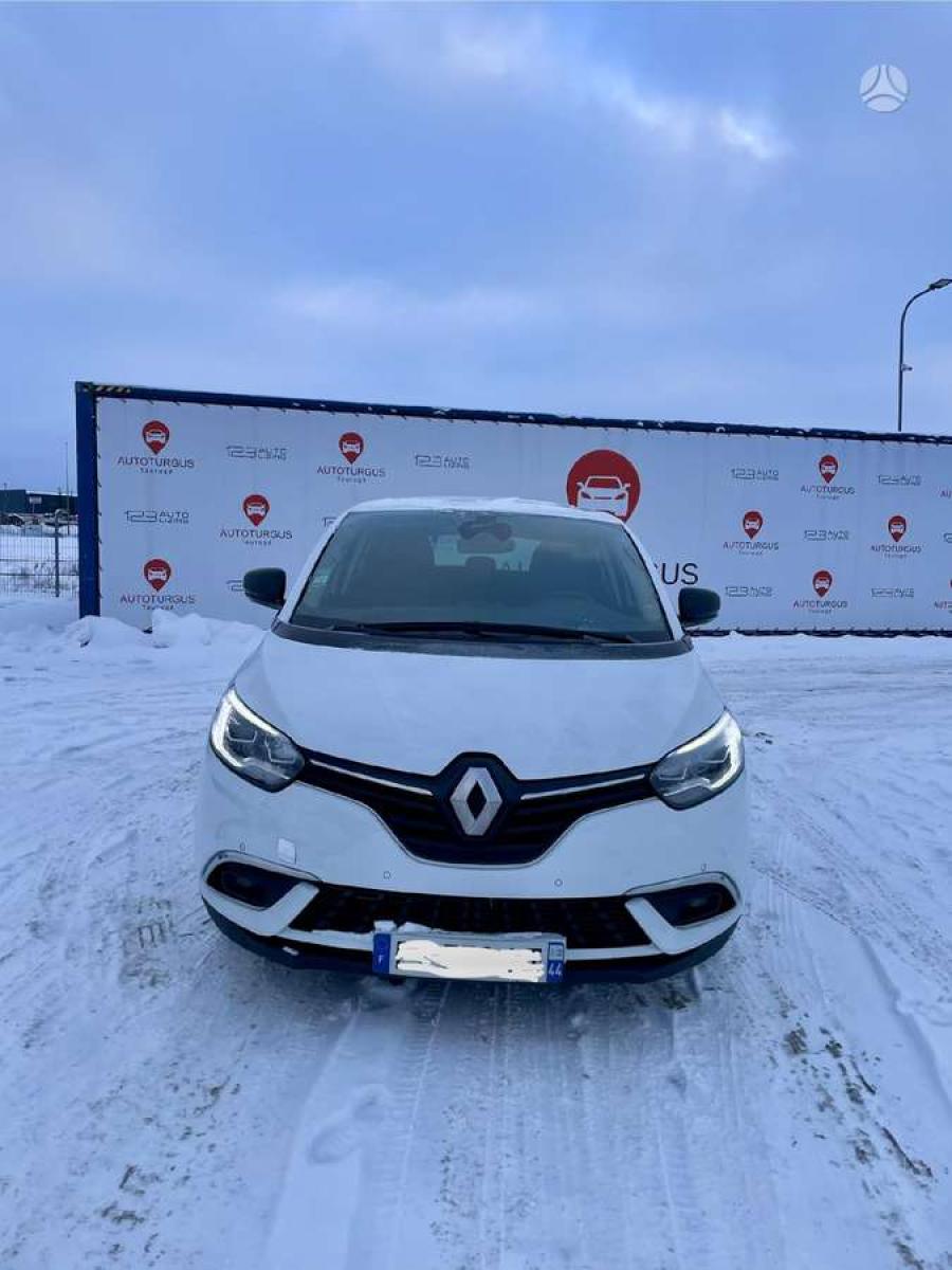 White Renault Scenic 2021 in Taurage, with an engine capacity of 1.70 L and mileage of 258 thousand km for 6800 €, photo 1 on AUTOMOTO.COM.LV