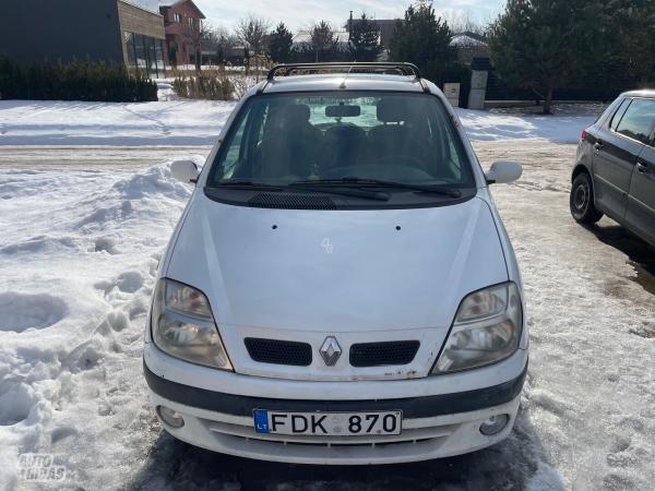White Renault Scenic 1996 in Kaunas, with an engine capacity of 1.80 L and mileage of 314 thousand km for 500 €, photo 1 on AUTOMOTO.COM.LV