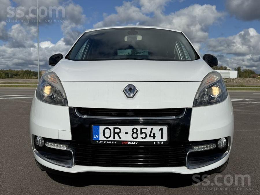 Balts Renault Scenic 2012 Liepāja, ar dzinēja tilpumu 2.00 L un nobraukumu 144 tūkst. km par 6400 €, foto 8 vietnē AUTOMOTO.COM.LV