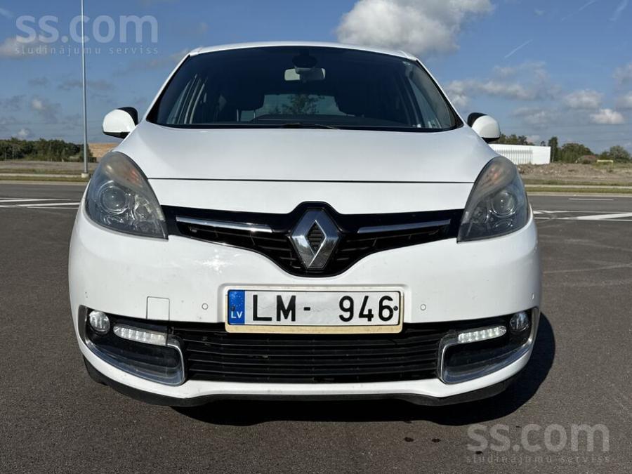 Balts Renault Scenic 2014 Liepāja, ar dzinēja tilpumu 1.50 L un nobraukumu 259 tūkst. km par 4900 €, foto 8 vietnē AUTOMOTO.COM.LV